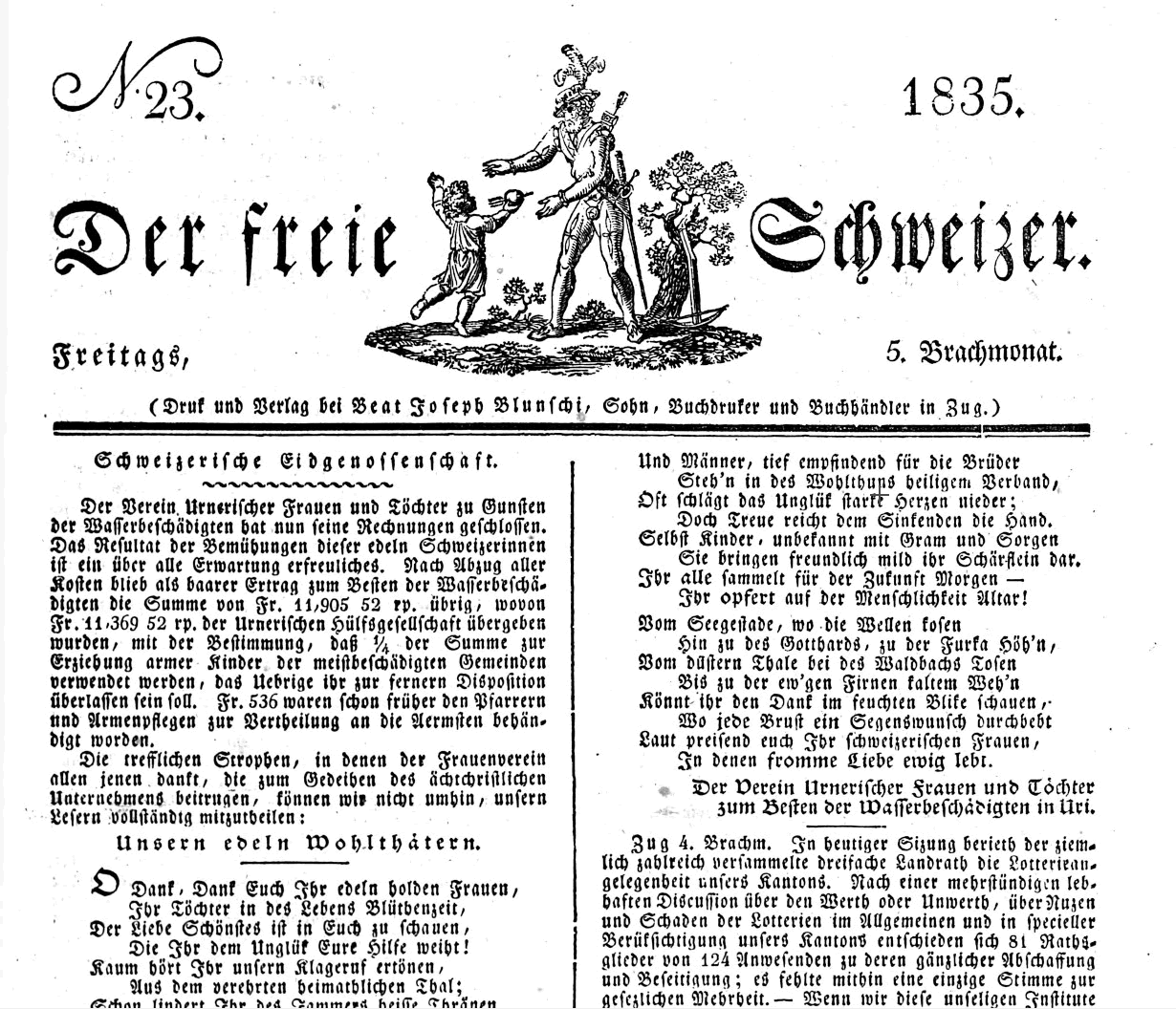 Swiss National Library Newspapers Archive Tops 6.5 Million Pages